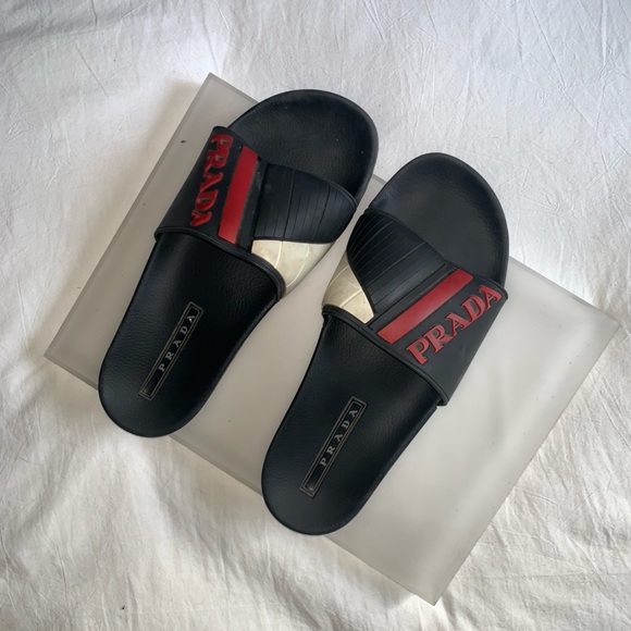 Prada | Shoes | Prada Slides | Poshmark